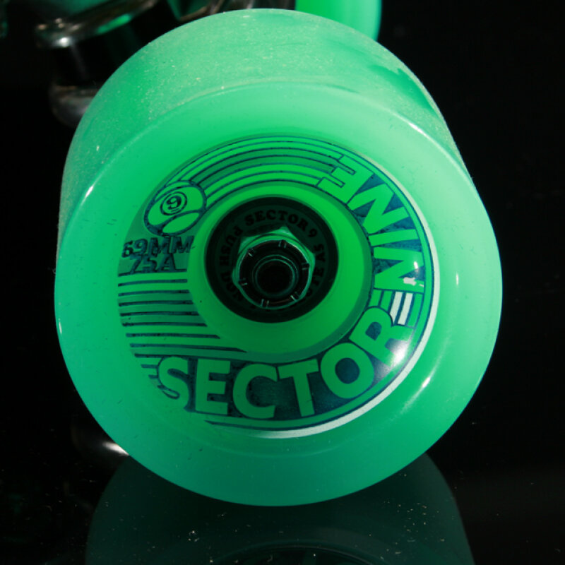 Complete Skateboard - Sector 9 - Green Flash Cruiser Longboard