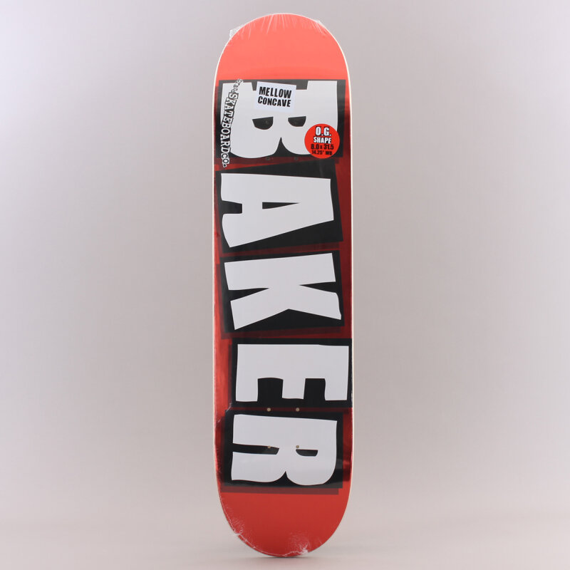 Baker Brand Logo Red Foil Skateboard
