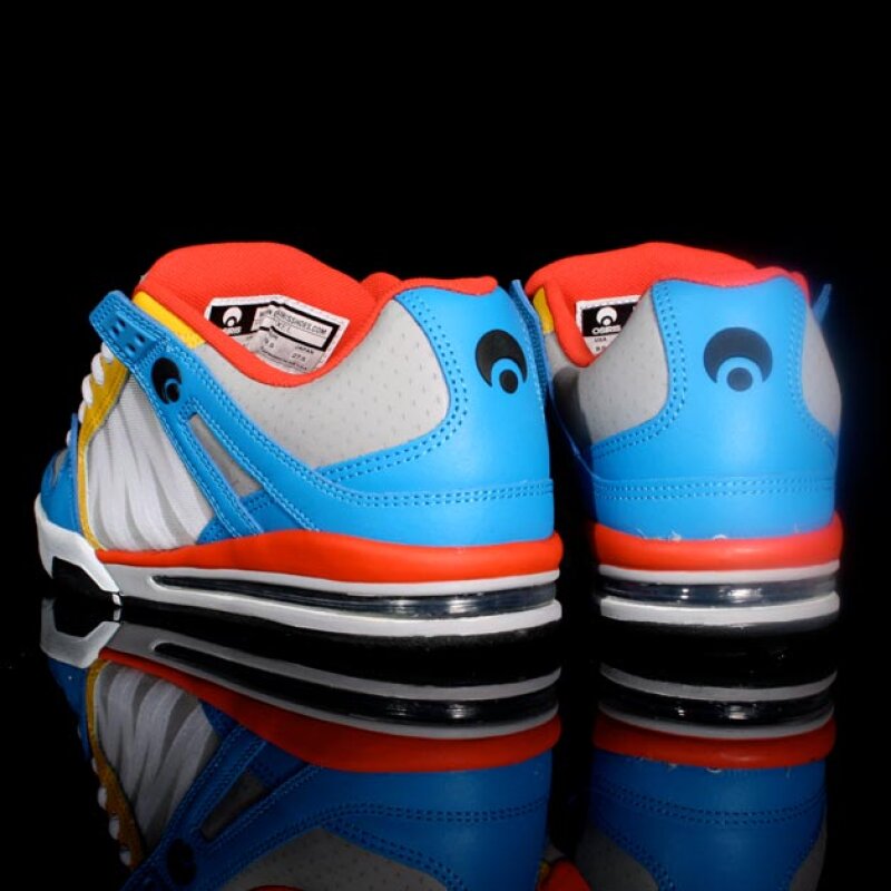 Skate Shoes & Sneakers - Osiris - Osiris - Pixel (Blue/Yel/Orange) Sko