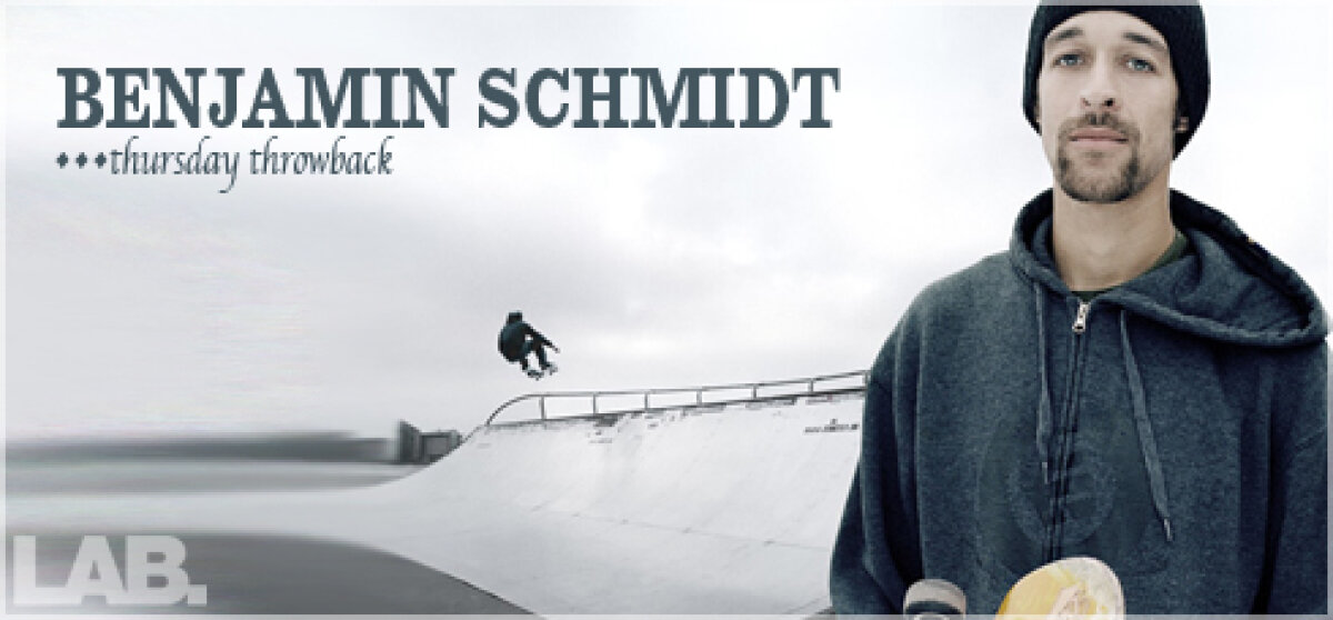 Thursday Throwback [Benjamin Schmidt]