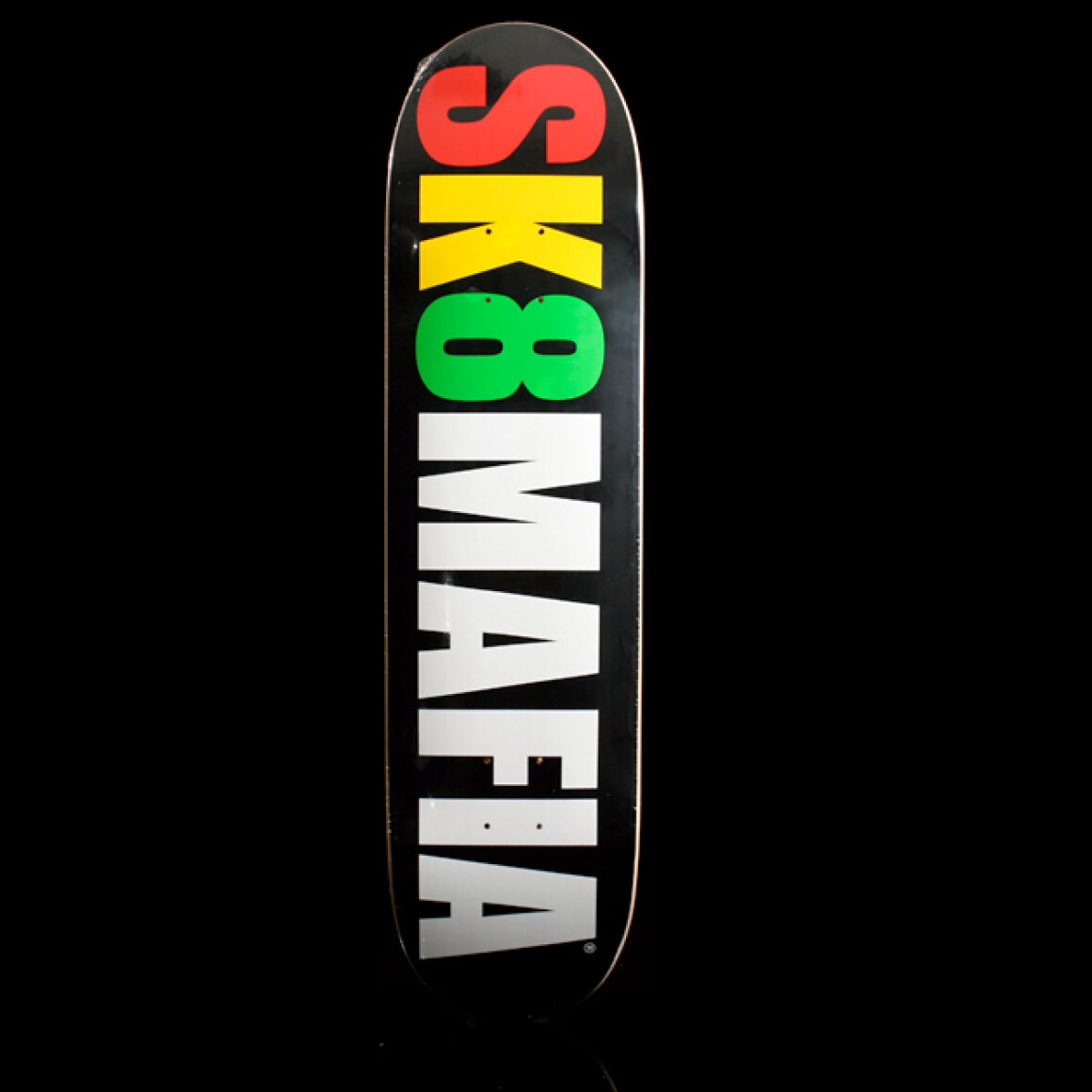 skateboard - Sk8 Mafia - Sk8mafia - Team (OG Rasta Logo) Skateboard