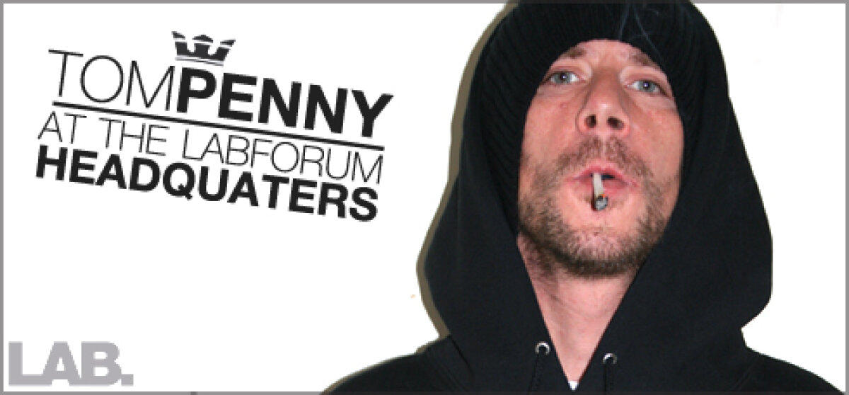 Tom Penny visits labforum!